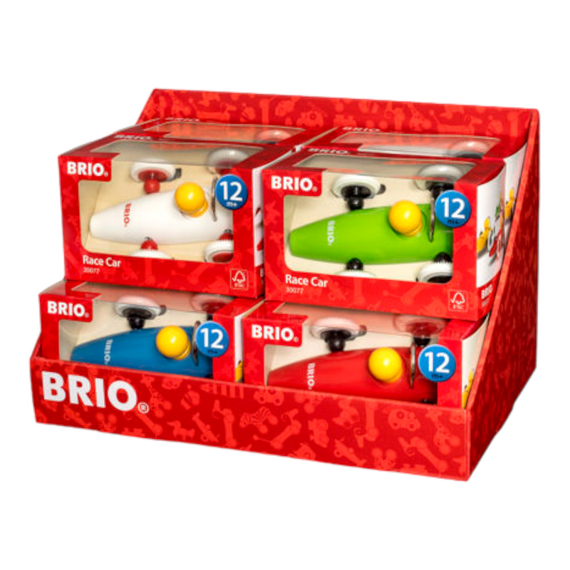 BRIO Toddler - Race Car Assorted Colours CDU8