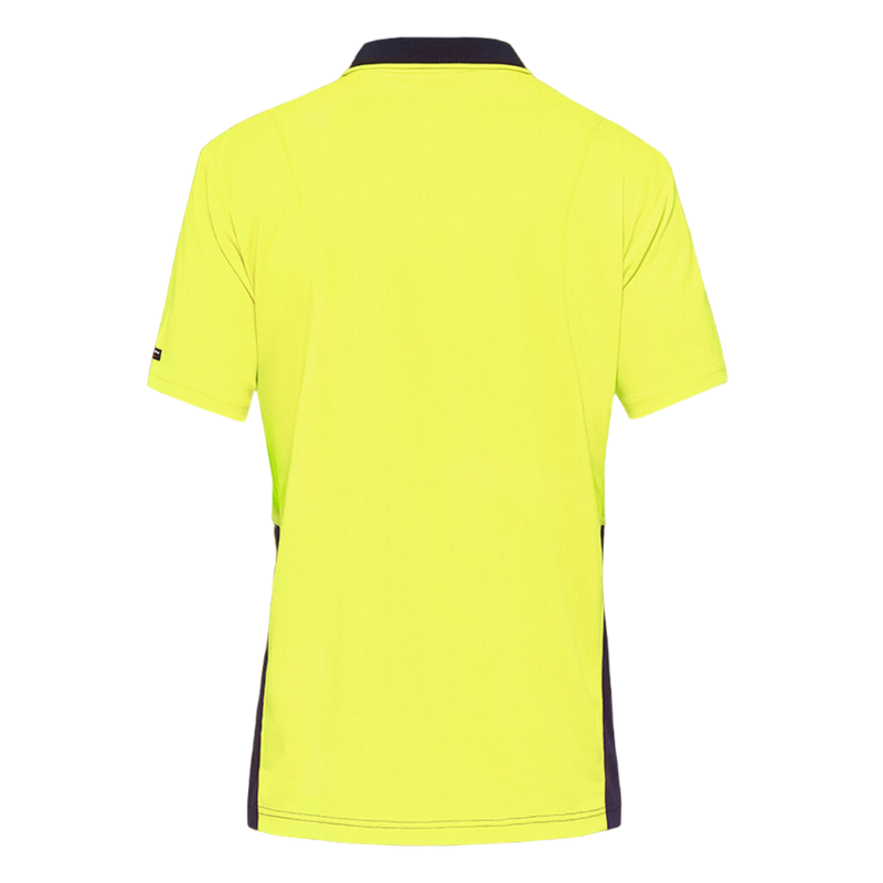KingGee Men's Workcool Hyperfreeze Hi-Vis Two Tone Short Sleeve Polo S