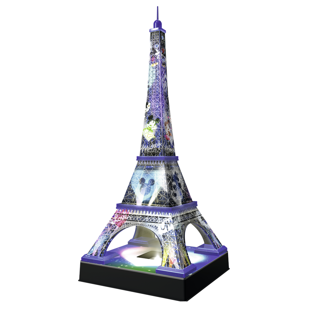Ravensburger Mickey Minnie Eiffel Tower 3D Build 216 pieces – High ...