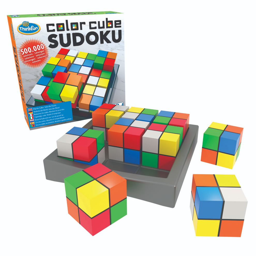 ThinkFun - Color Cube Sudoku – High Street Hero