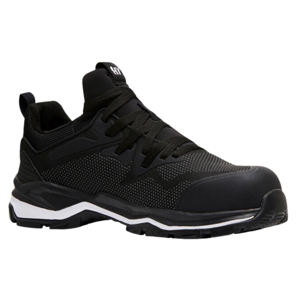 Hard Yakka Men's Icon Lace Up Composite Toe Safety Shoe - Black – High ...